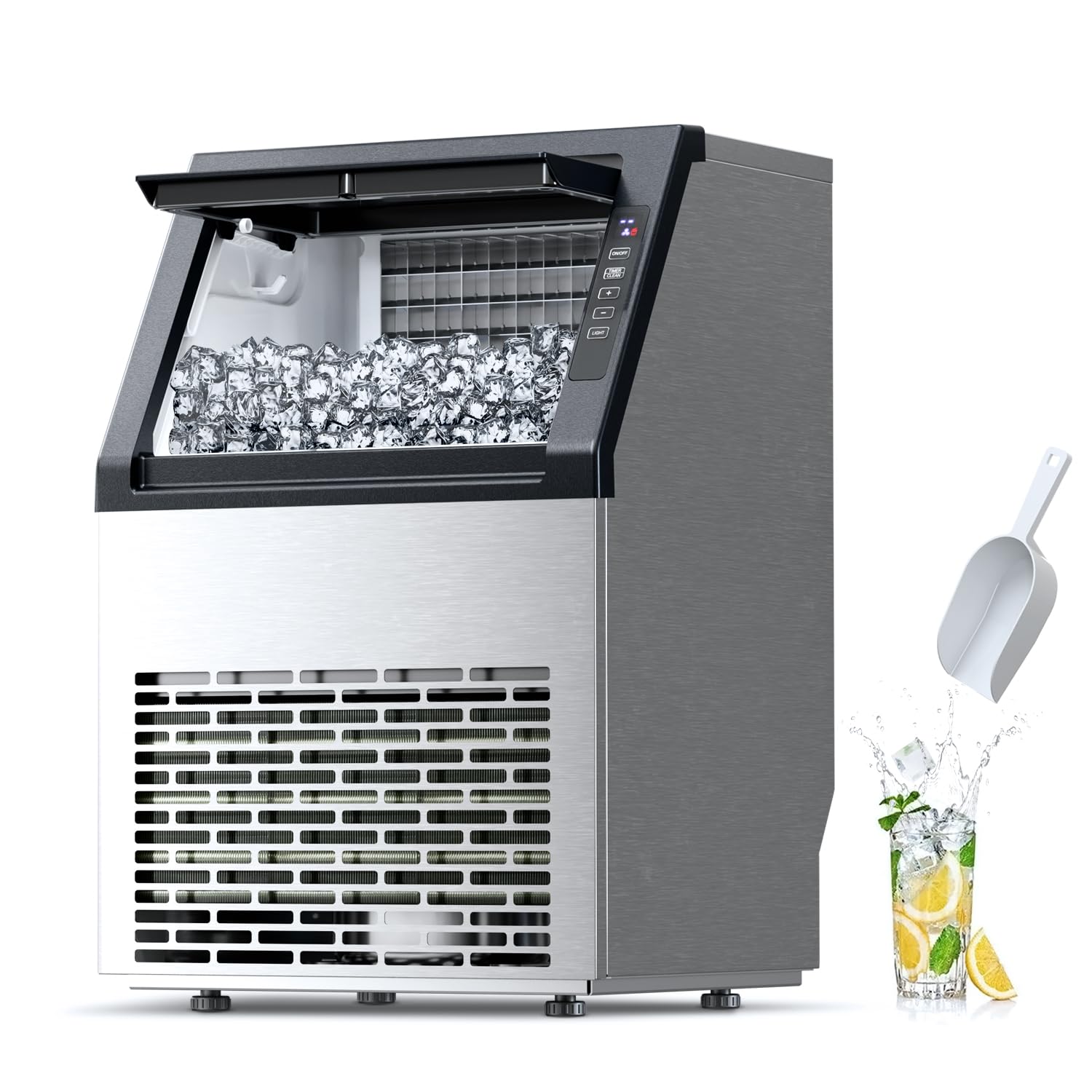 Commercial Ice Maker Machine 80 lbs\66 lbs – agluckyshop